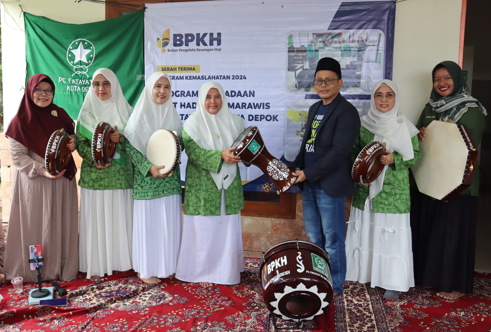 Syiarkan Kesenian Islam, NU Care-LAZISNU Bersama BPKH Berikan Alat ...