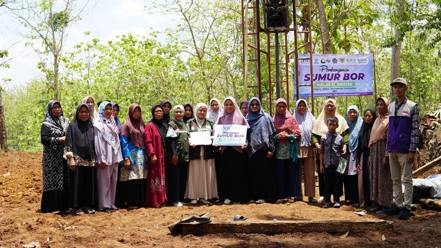 Sumur Bor Masjid Al-Hidayah Karangmojo, Gunungkidul Kolaborasi LAZISNU ...